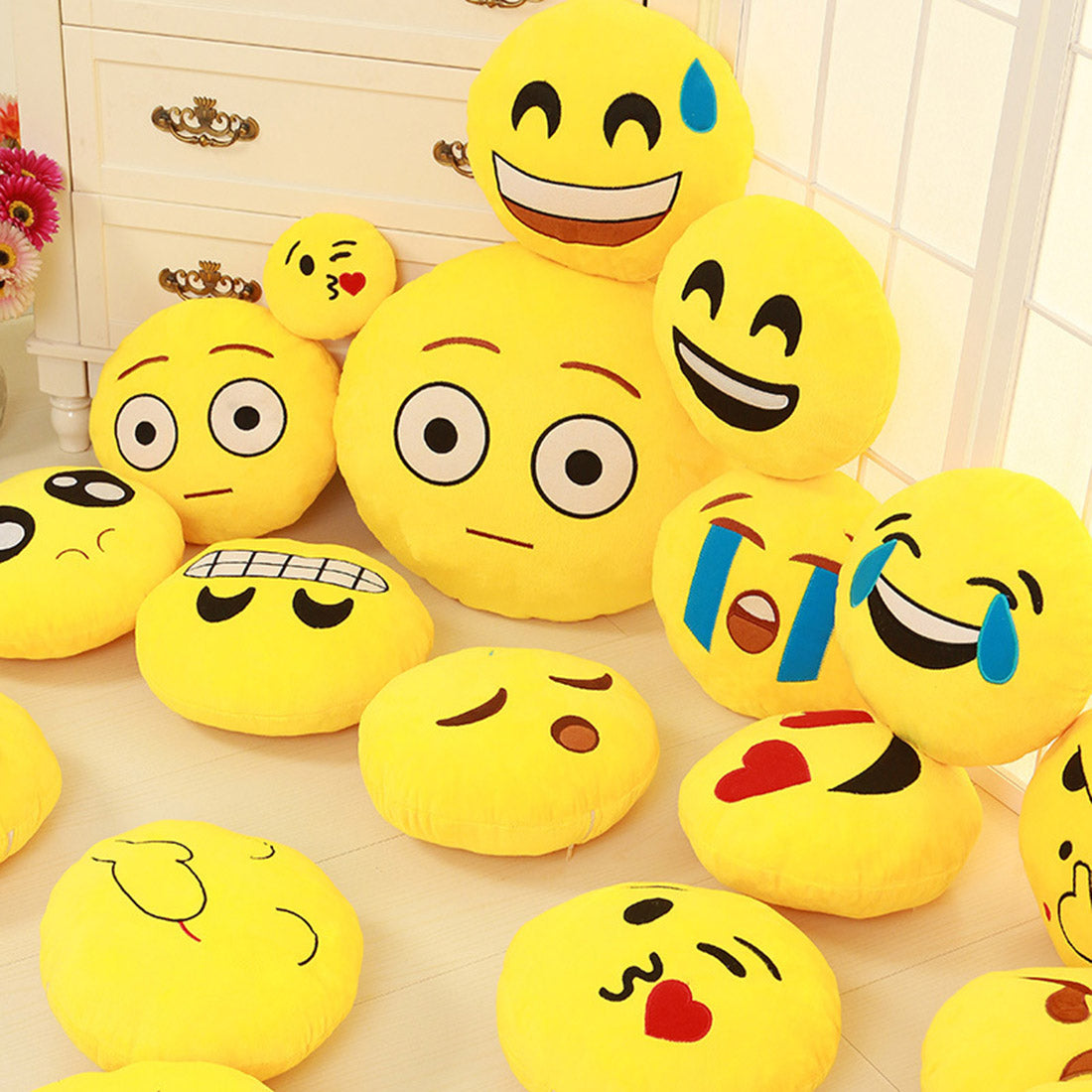 Coussin Emoji Qui Dort | Coeur Factory